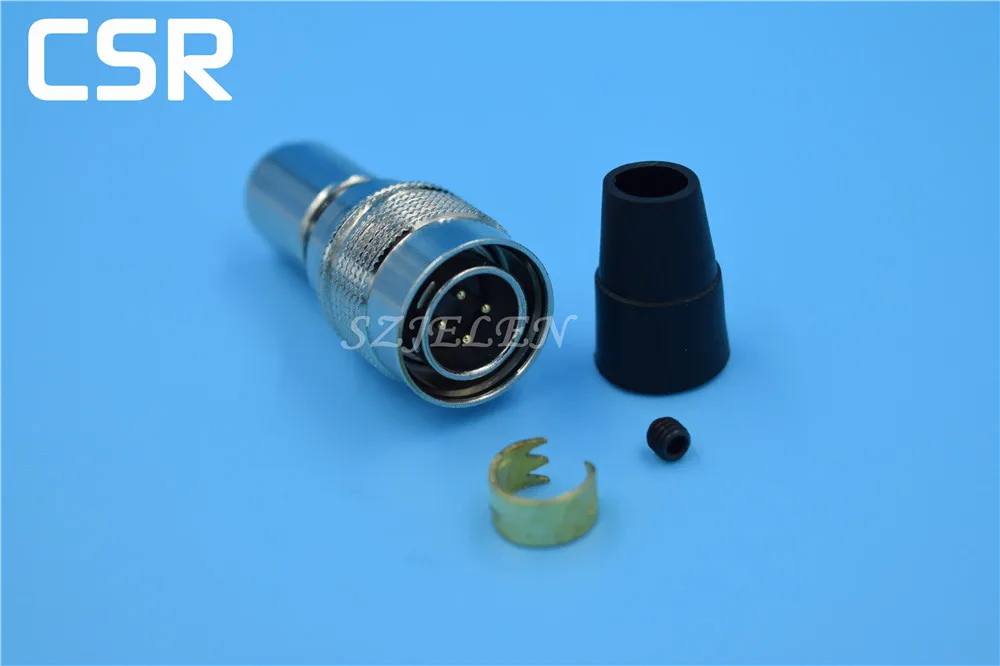 Hirose Connector 4 pin , HR10A 10P 4P, Male connectors 4 pin plug, Red ...