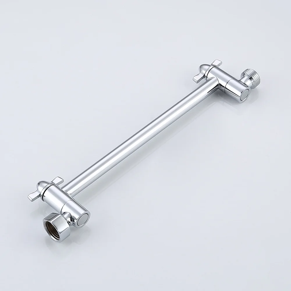 In-wall shower top spray connection elbow Adjustable shower arm bracket ...
