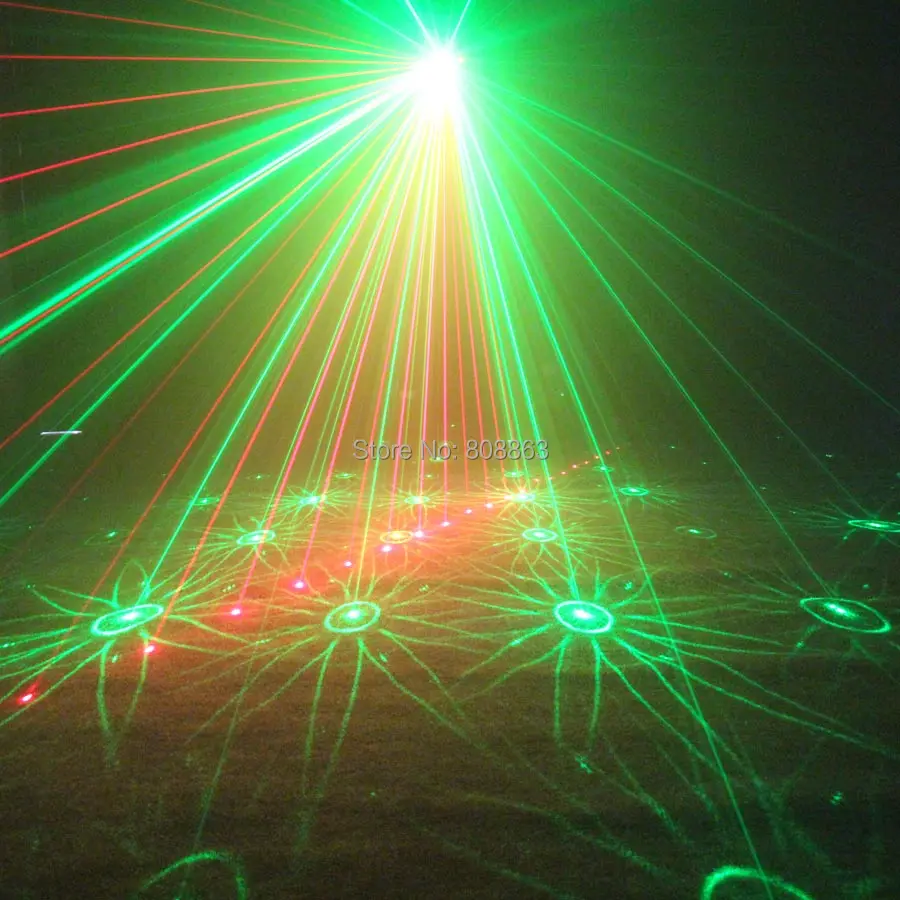 Green Laser Light Show