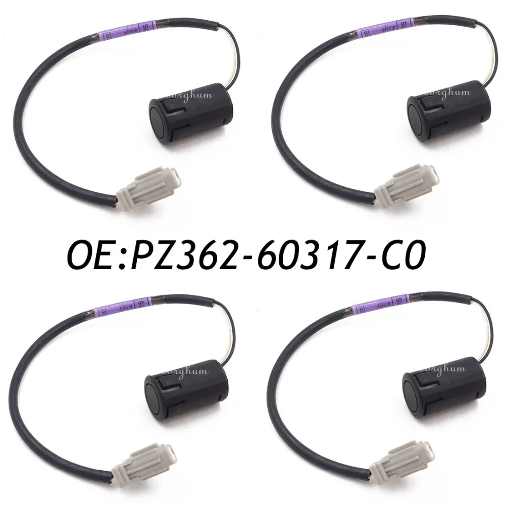 4pcs Pdc Parking Aid Sensor For 1998-2007 Toyota Land Cruiser Uzj100 4 ...