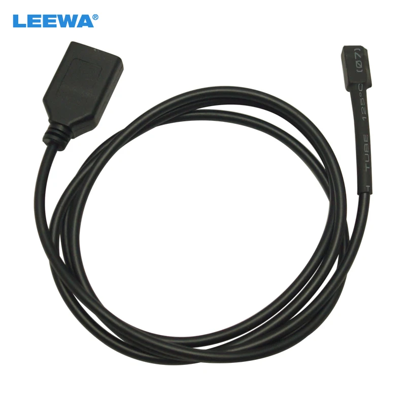 Leewa 10pcs Car Original 4pin Plug To Usb Adapter Conector For Nissan ...