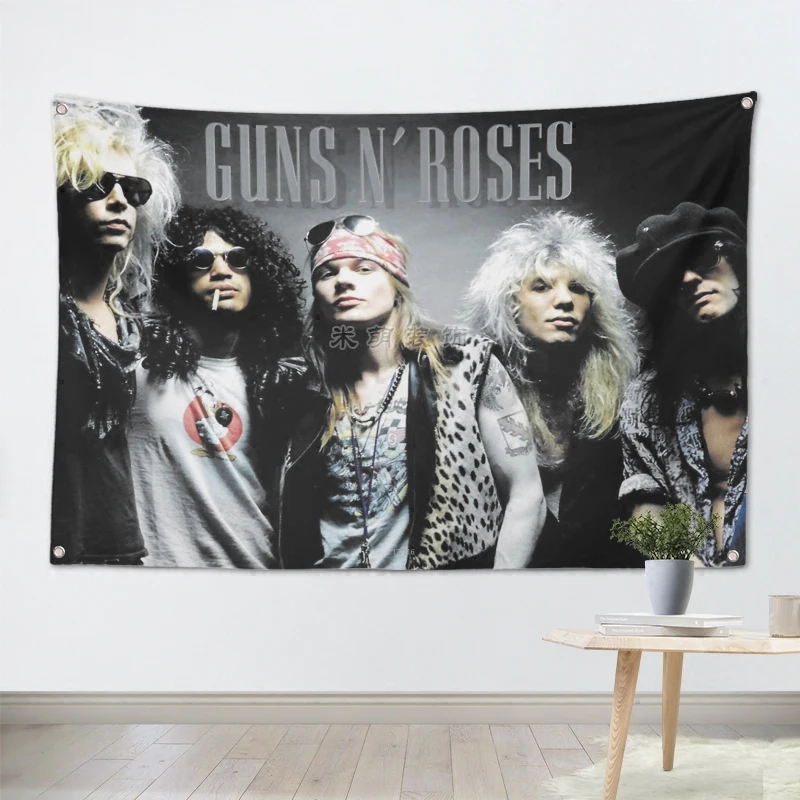 Guns 'N Roses Appetite For Destruction Tapestry Cloth Fabric Poster ...