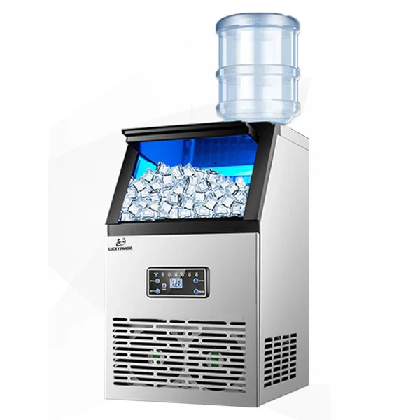 Máquina de hielo de 110V/220V, para hacer cubitos de hielo grandes, totalmente automática ...