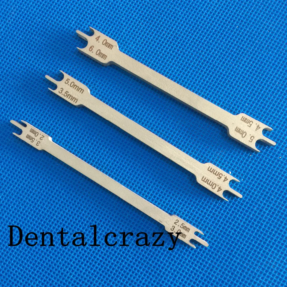 Great 3pcs/set Bracket locator Bracket Gauge Dental Orthodontic ...