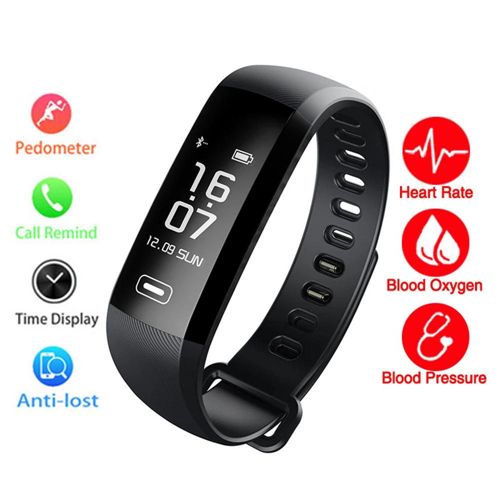 Sport M2 Fitness Tracker Smart Watch Blood Pressure Oxygen Bluetooth 4 