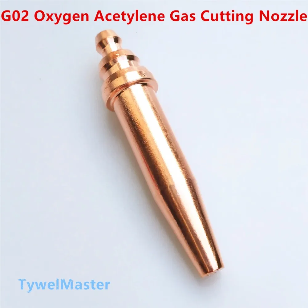 10pcs G02 Cutting Nozzle 0.8mm to 3.2mm for option Oxygen Acetylene Gas ...