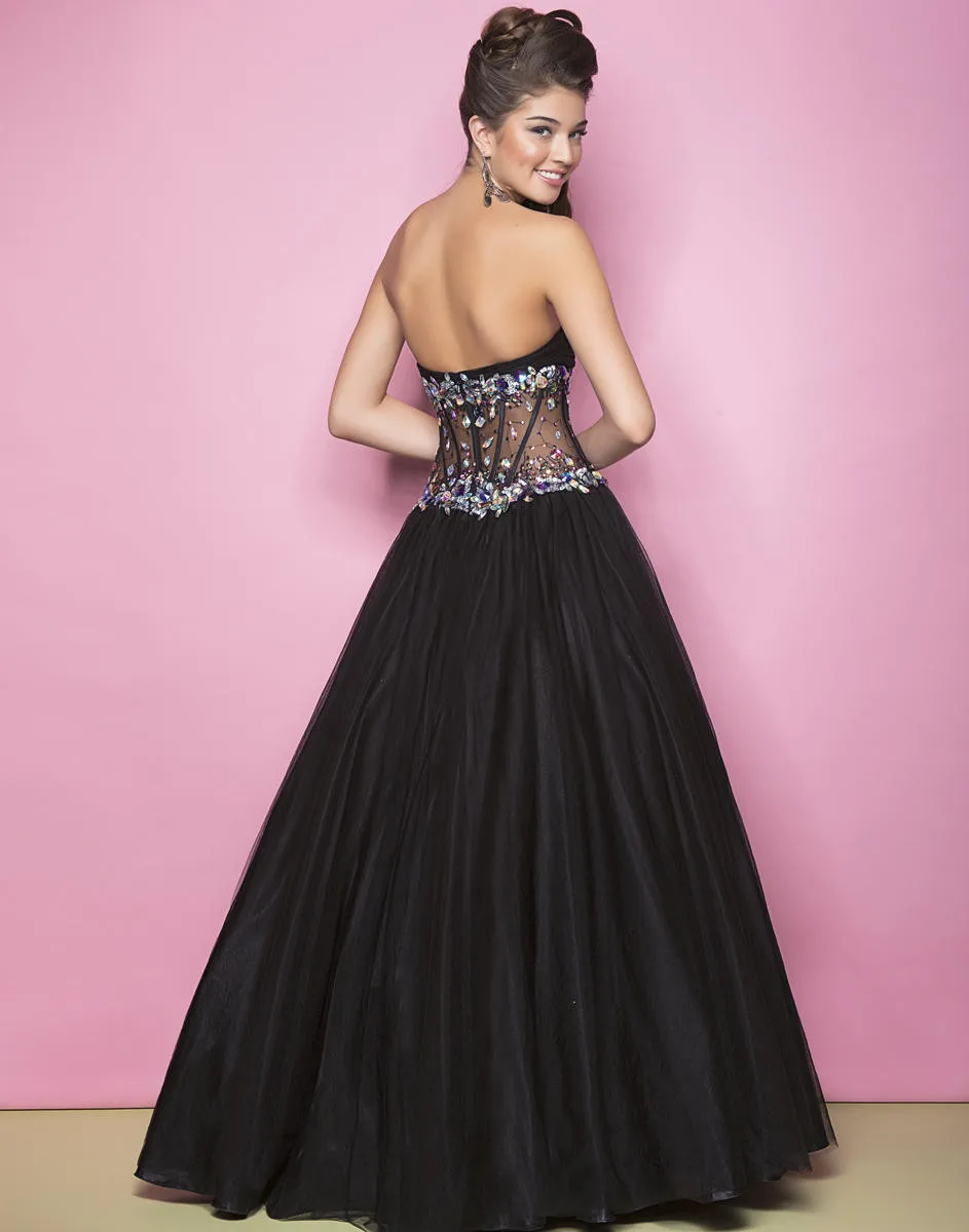 Black Masquerade Prom Dresses
