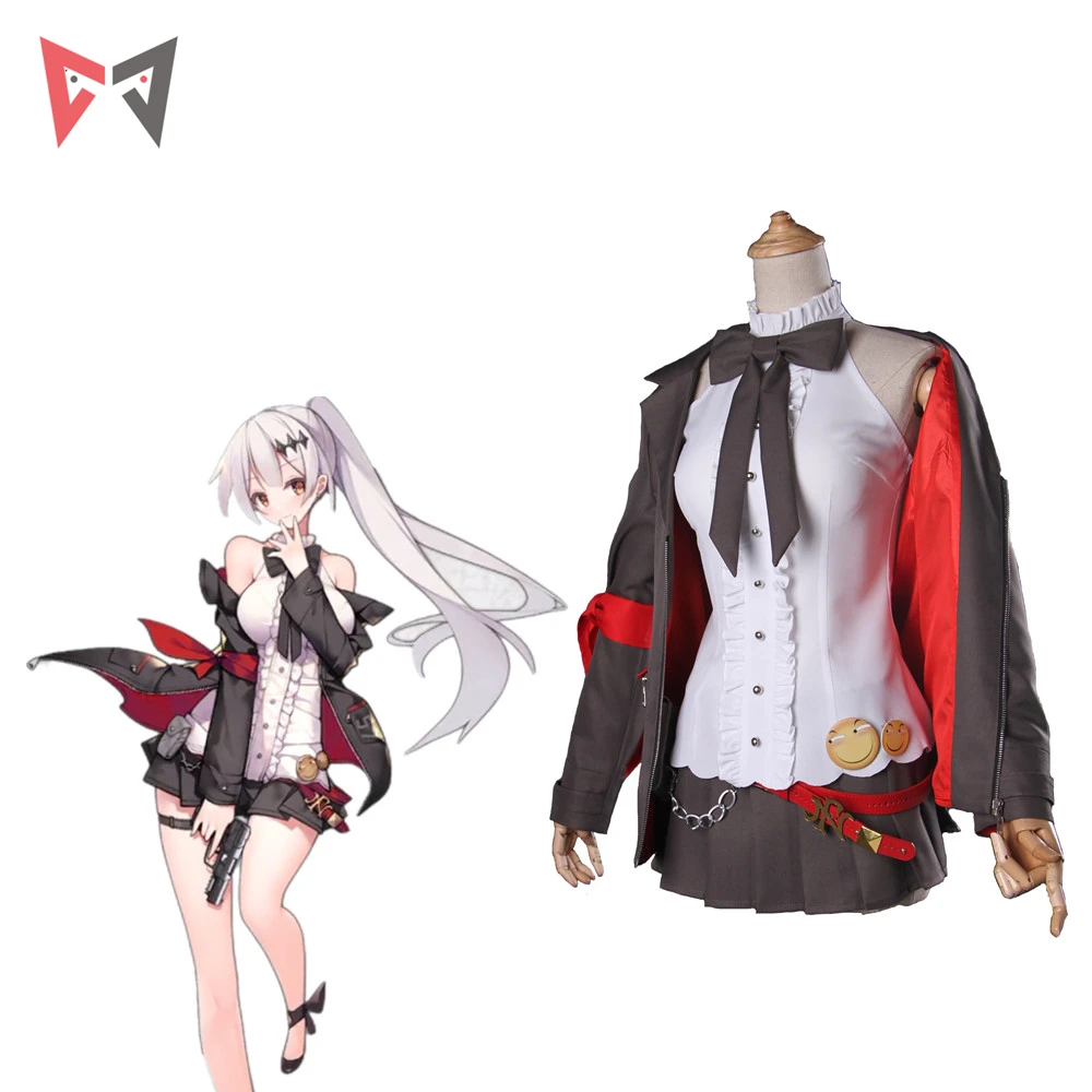MMGG Girls' Frontline Five seveN Cosplay Costumes Lolita apron dress ...