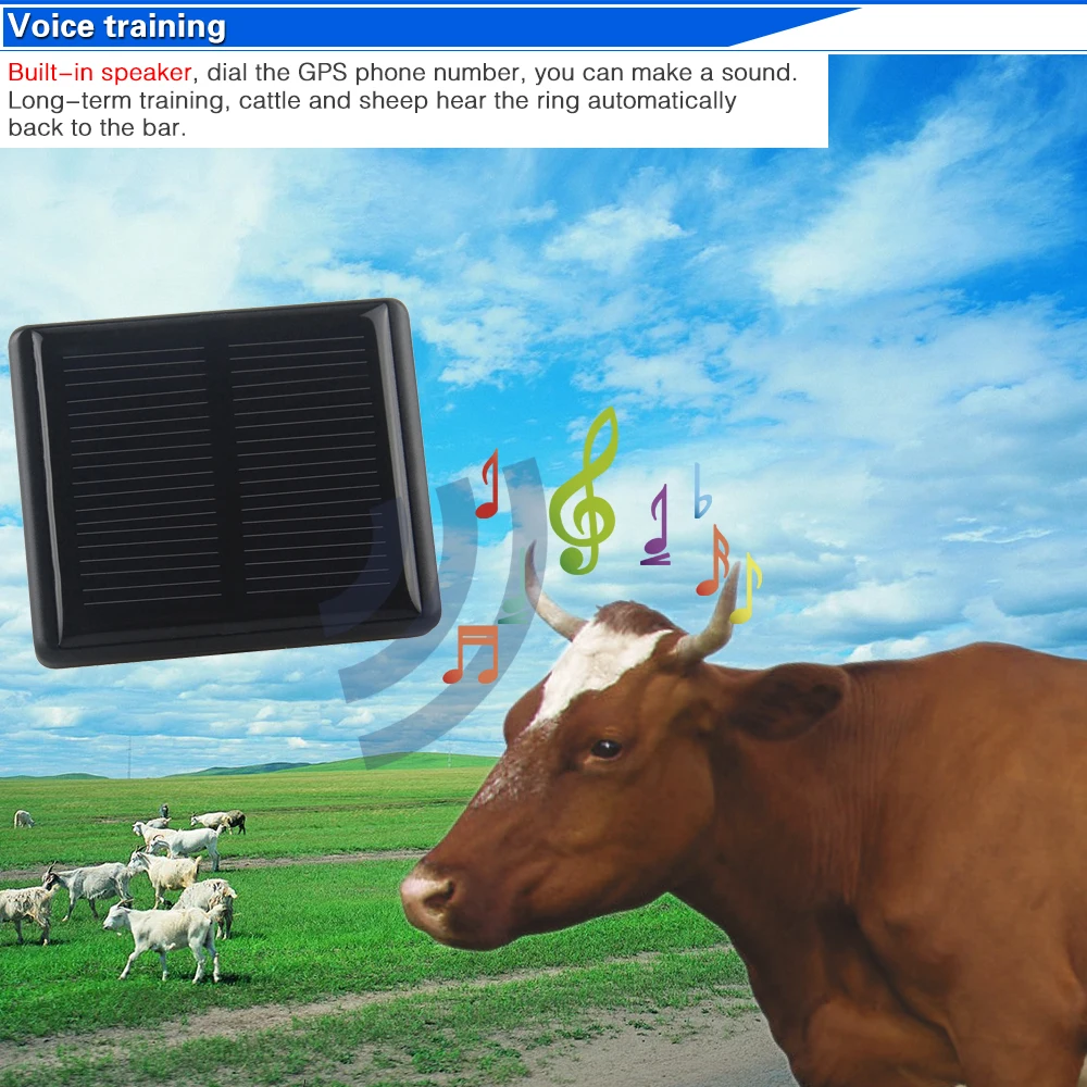 High Quality Solar RF V26+ Cattle Cow Sheep Horse Camel Tracking Device ...