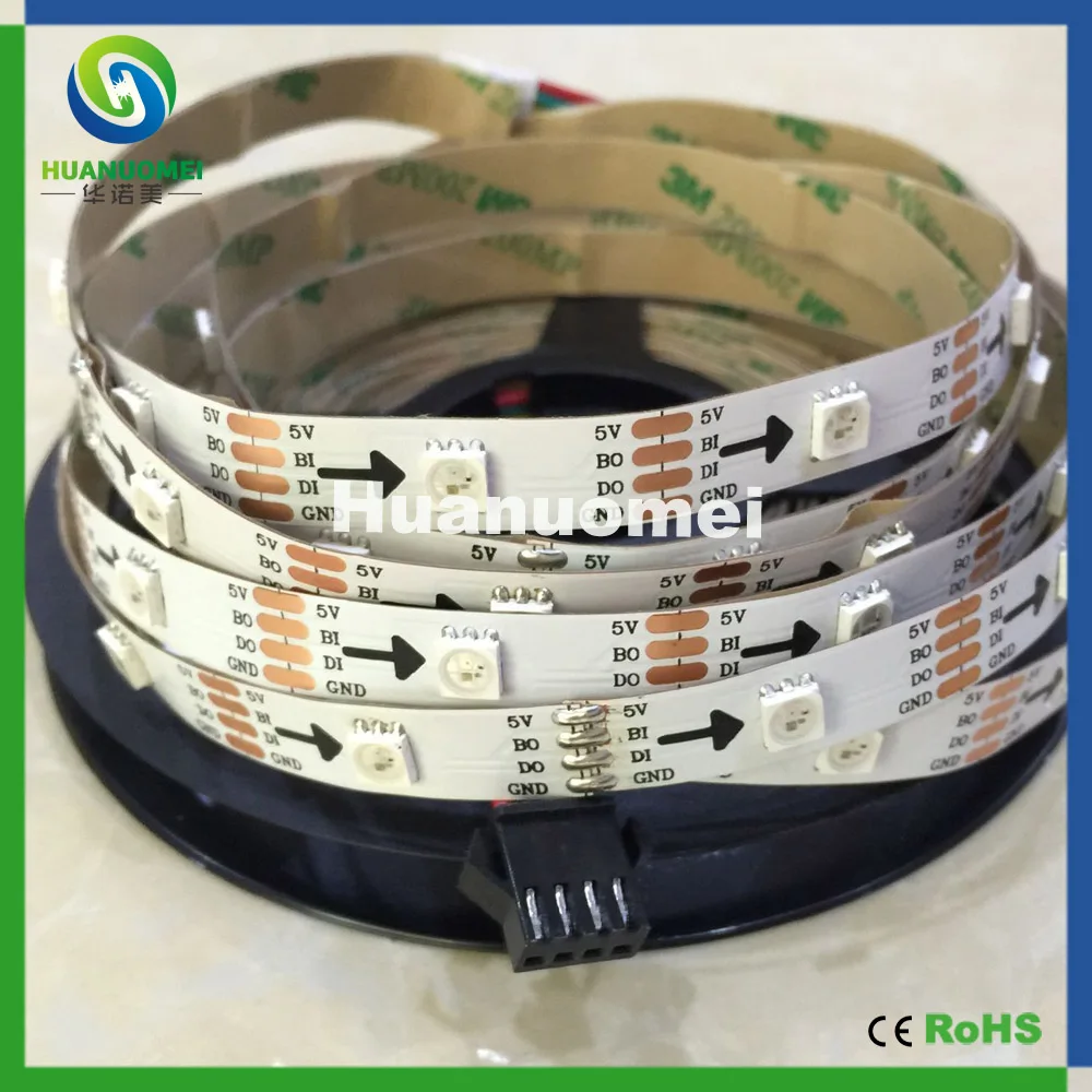 addressable WS2813 LED Strip 5050 SMD RGB ws2811 ic digital light ...