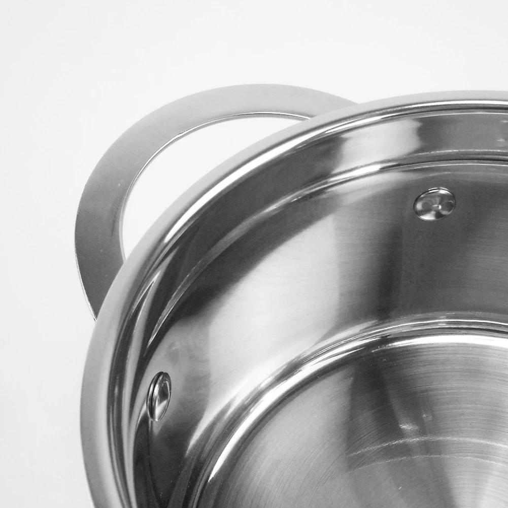 Нержавеющая сталь без магнита кухонная посуда утолщенная емкость для ...