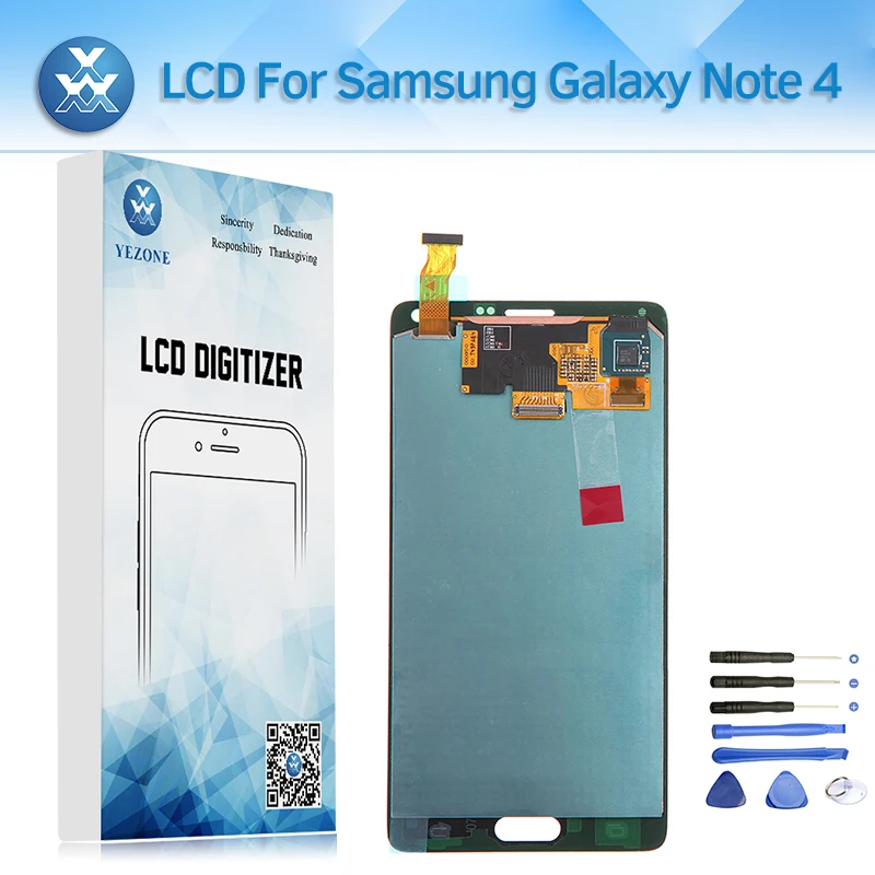 Super AMOLED LCD Screen for Samsung Galaxy Note 4 N910 LCD Display ...