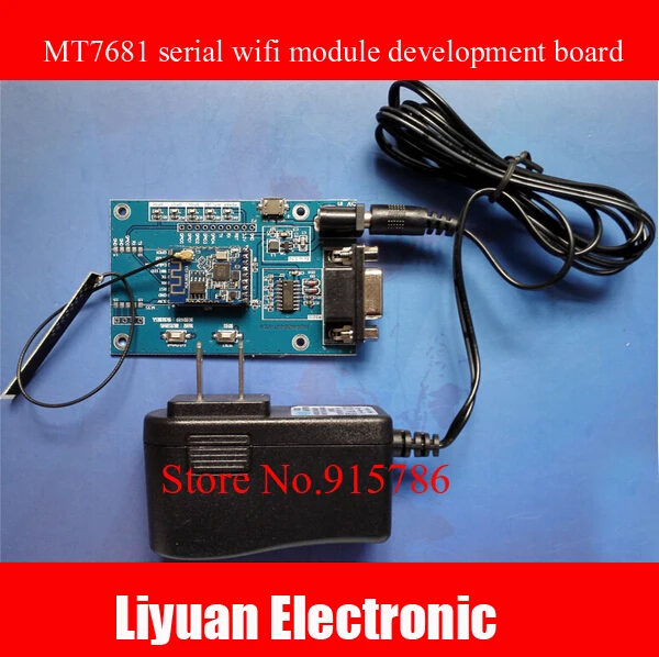 MT7681 serial wifi module development board / smart home wireless microcontroller evaluation ...