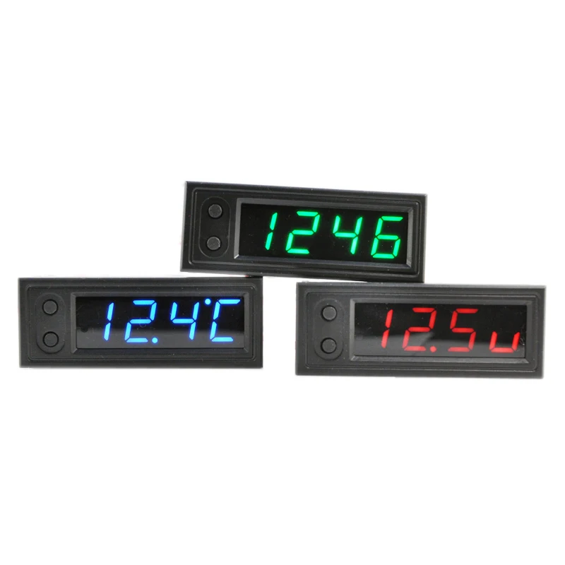 eiemsun-DIY-Multifunction-High-precision-clock-inside-and-outside-Car ...