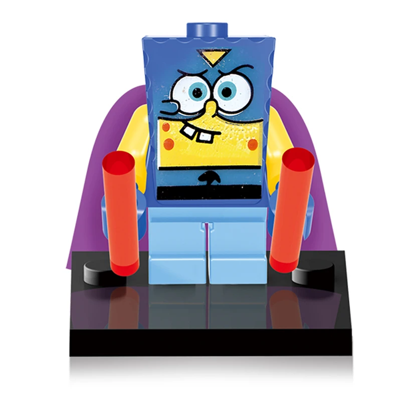 NEW building blocks toys SpongeBob SquarePants Big Star Plastic Cute ...