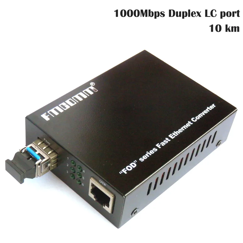 Factory direct SFP Fiber Optical Media Converter 10/100/1000Mbps RJ45 ...