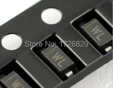 Free Shipping (50pcs/lot) Smd Bzt52c18 18v Sod-123 Wl Zener Diode ...