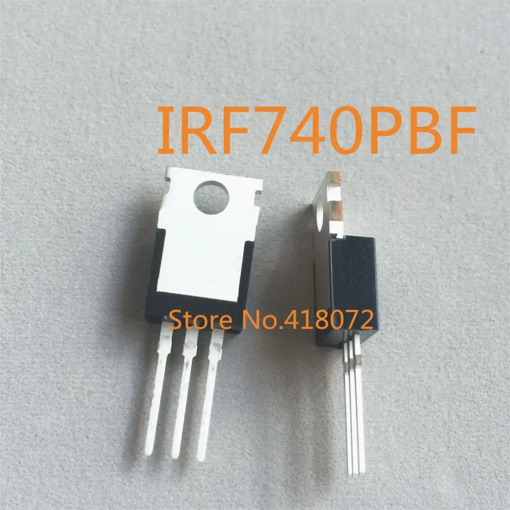 10PCS IRF740PBF IRF740 N Channel Power Mosfet 400V 10A TO 220-in ...