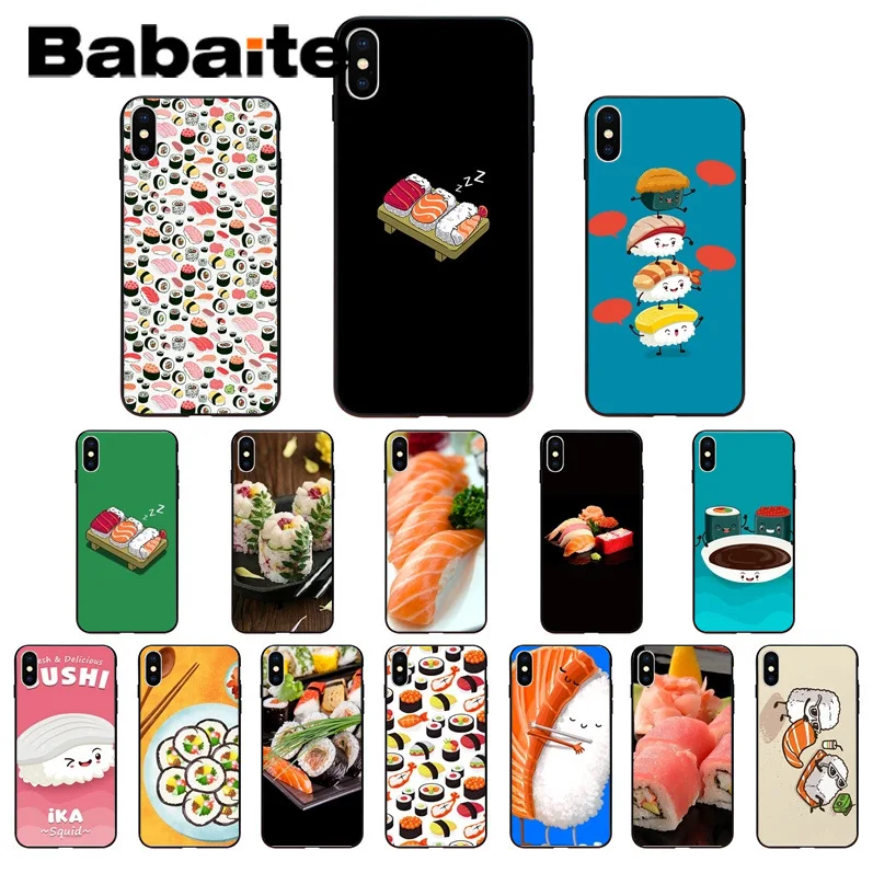 for iphone 11pro max Cute Japanese sushi Kawai Food Painted Phone Case ...