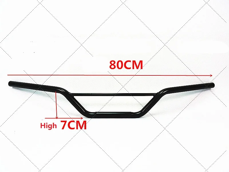 Universal Vintage Retro 22MM 80CM Handle Bars Motorcycle Handlebar ...