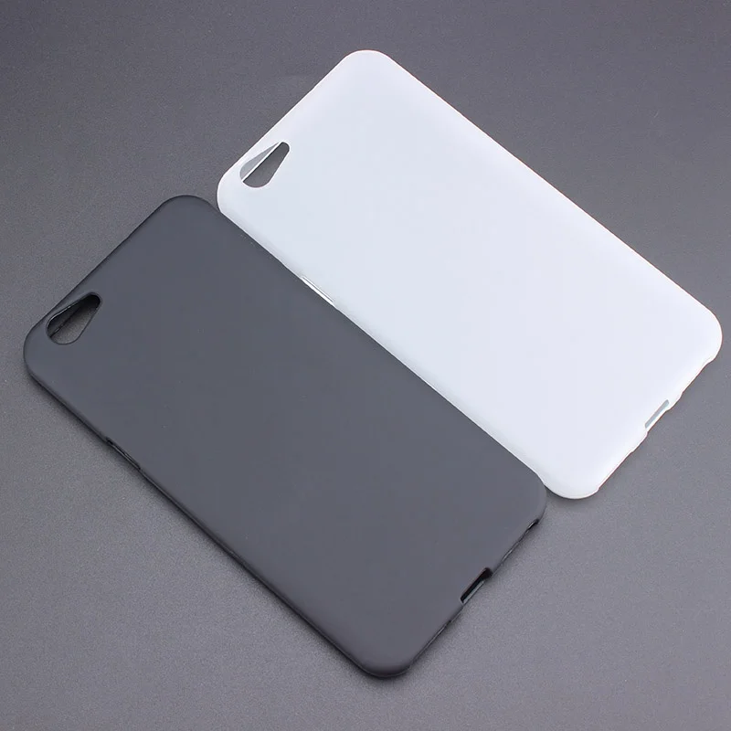 Black Gel TPU Slim Soft Anti Skiding Case Back Cover For Oppo F1s A59 ...