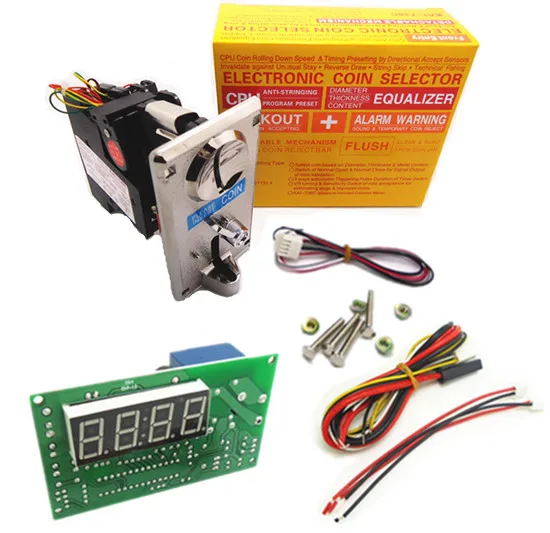 zinc alloy front plate KAI 738 CPU coin operated time control system ...