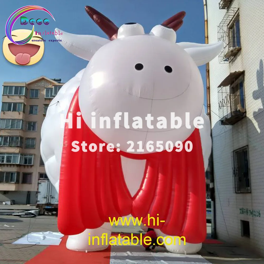 5m High Custom Toy Model Inflatable Sheep For Event Decoration ...