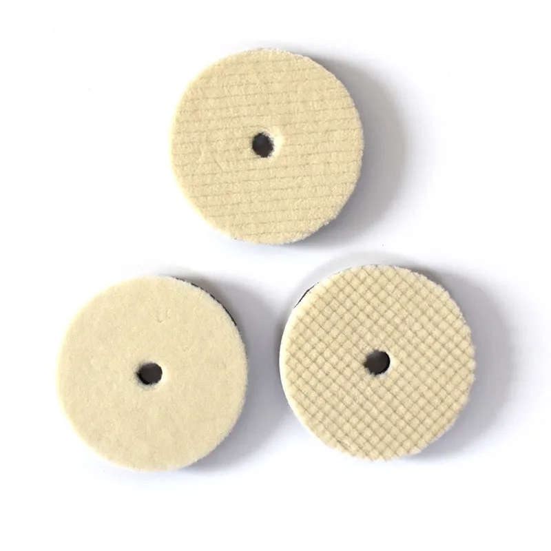3pcs Different Types 6 Inch Wool Polishing Buffing Pad For Car Glass 3pcs-different-types-6-inch-wool-polishing-buffing-pad-for-car-glass