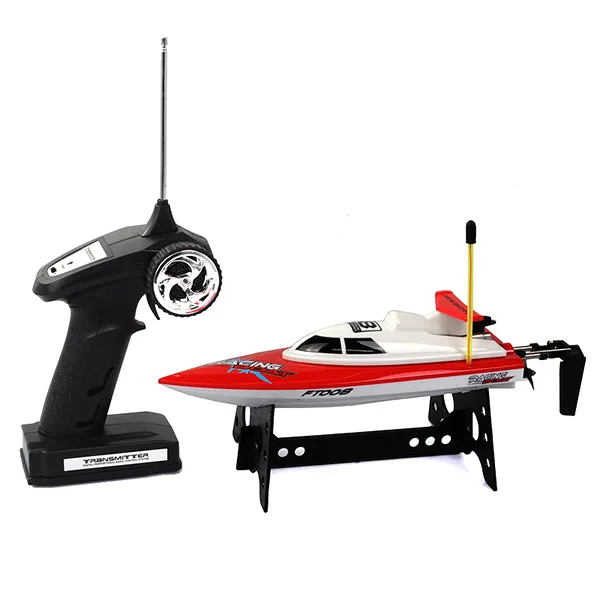Feilun FT008 RC barco 27 MHz Barco de carreras de alta velocidad Radio ...