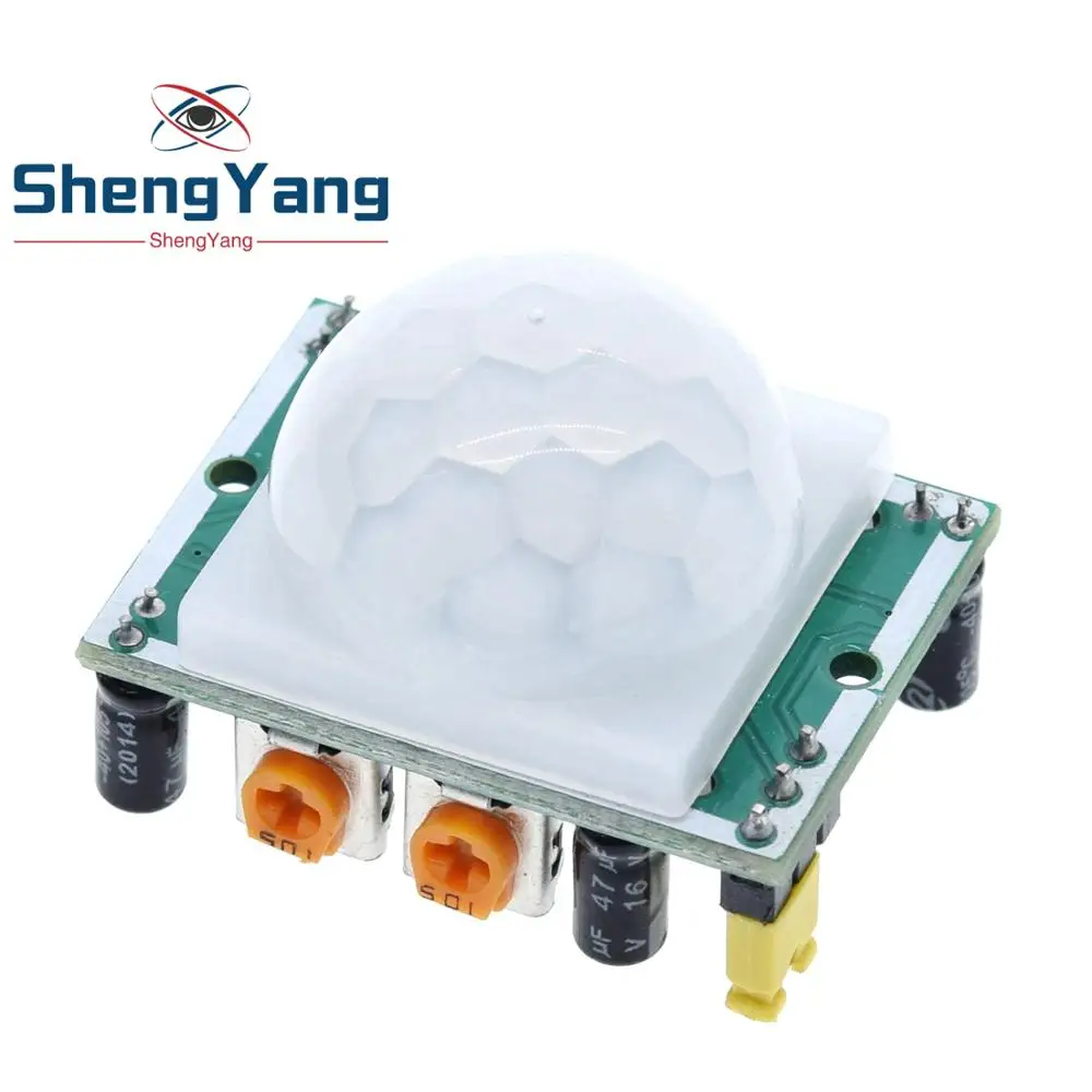 TZT-HC-SR501-Adjust-IR-Pyroelectric-Infrared-PIR-Motion-Sensor-Detector ...
