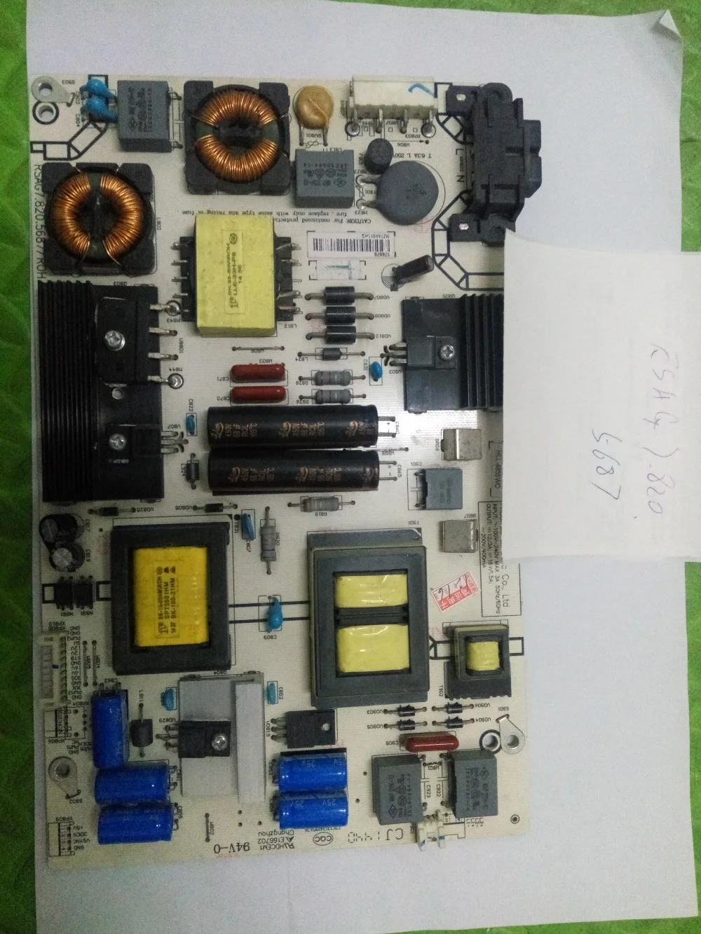 RSAG7.820.5687/ROH 6 TYPES POWER SUPPLY logic board for screen ...