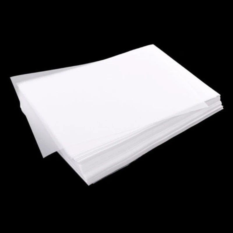 100 Pcs Translucent Tracing Paper Transfer Drawing Paper Sulfuric Acid ...