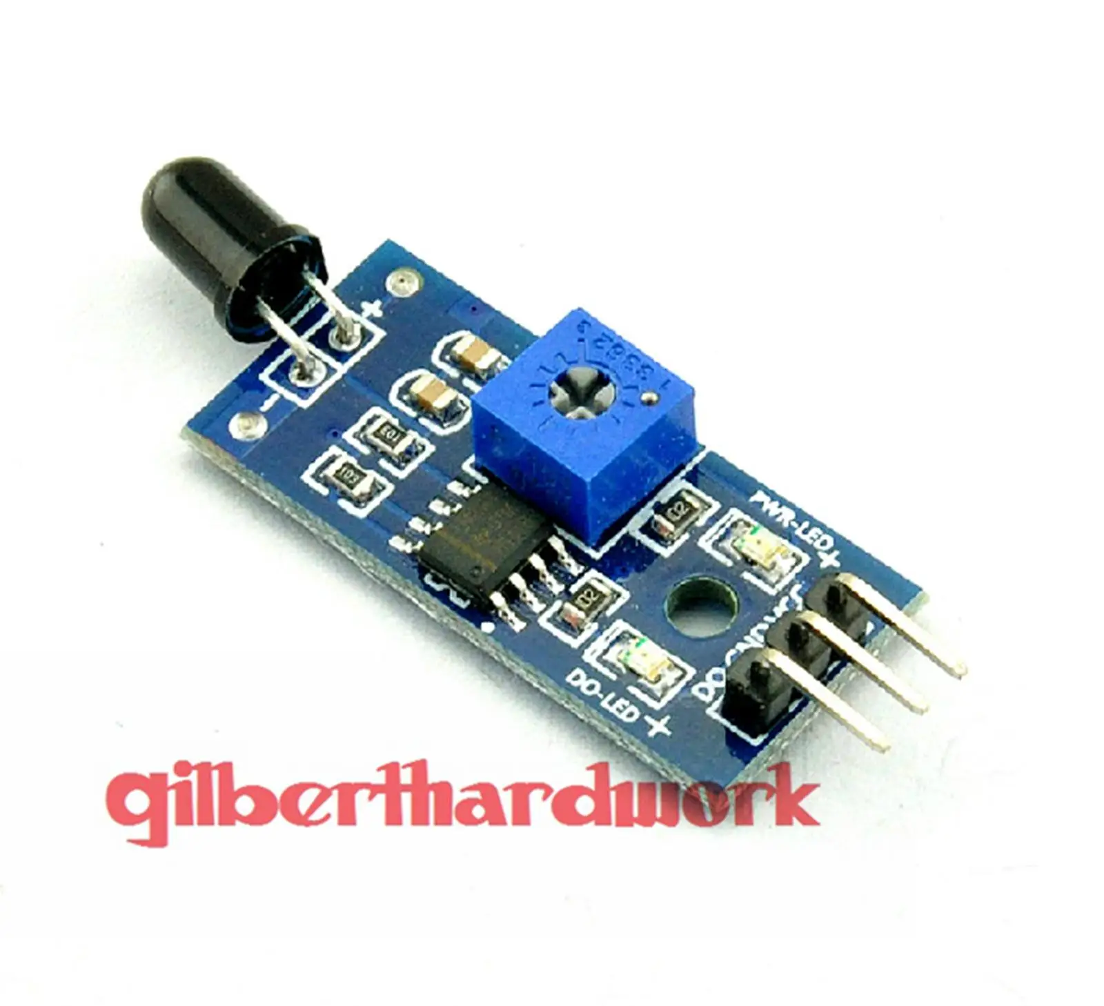 Flame Sensor Module Fire Detection Module Infrared Receiving Module ...