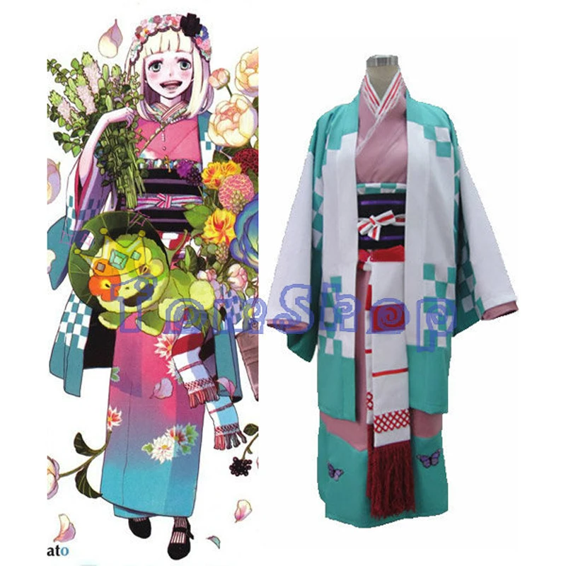 Ao No Exorcist Blue Exorcist Moriyama Shiemi Japanese Kimono Cosplay ...