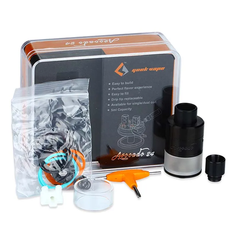 Best Price Original Geekvape Avocado 24 RDTA 5ml Atomizer with Velocity ...