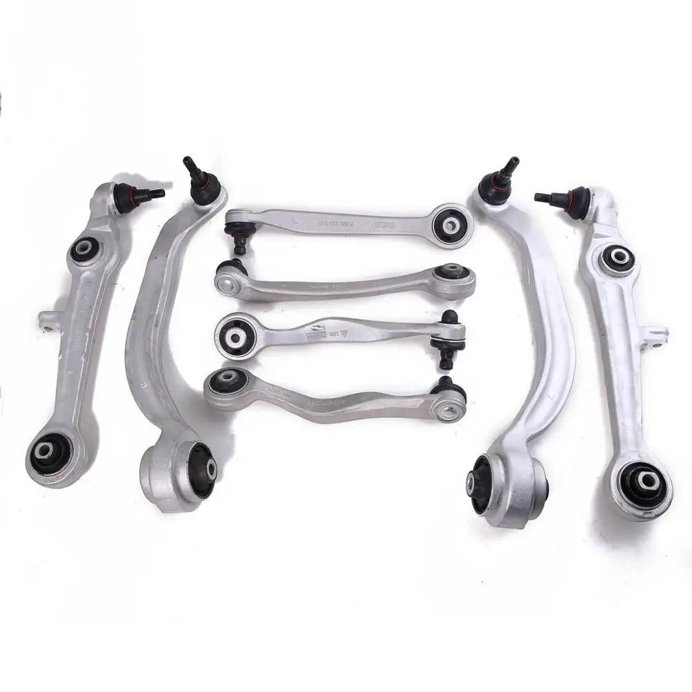 NEW-8E0-407-693-8Pcs-Front-Suspension-Control-Arm-Kit-Fit-For-Audi-A4 ...