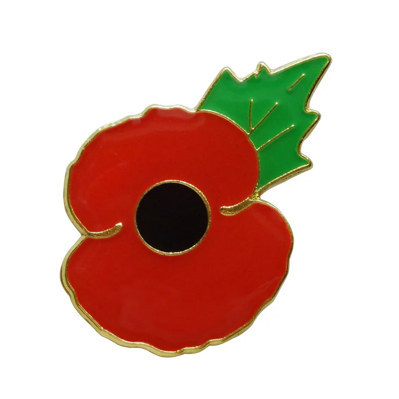 Metal poppy lapel badges pins-in Pins & Badges from Home & Garden on ...