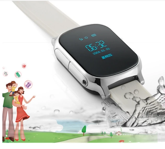 GPS smart watch baby watch with SOS Call Location DeviceTracker for Kid ...