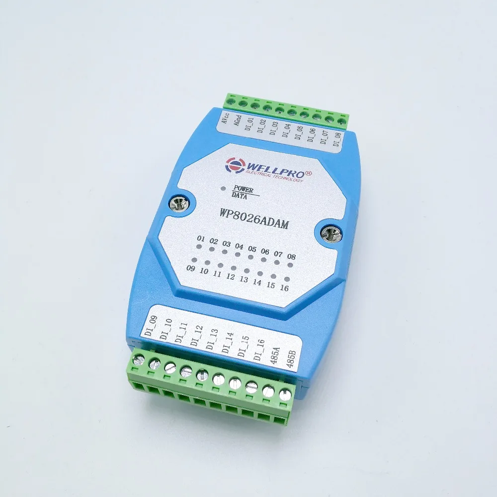 Digital Input Module Switch Module 16 Isolated Di Rs485 Modbus Communication In Contactors From 