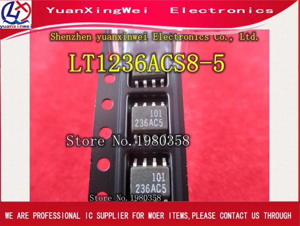 Free Shipping 10pcs Lt1236acs8-5 Lt1236acs8 Lt1236acs Lt1236 Sop ...