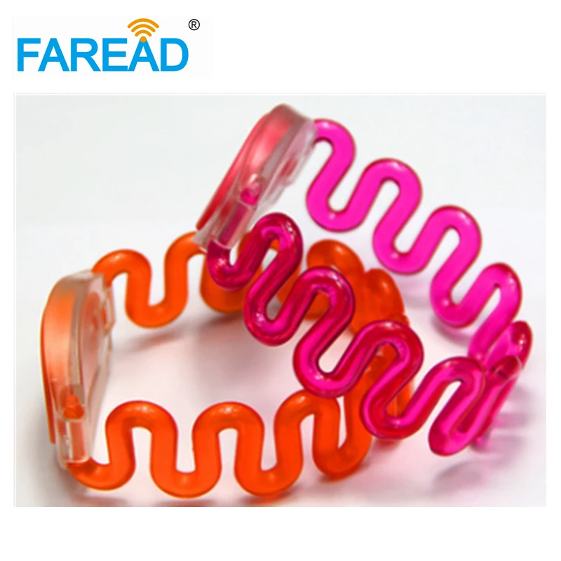 X100pcs Free Shipping 125khz T5577 Silicone Bracelet Rfid Wristband For ...