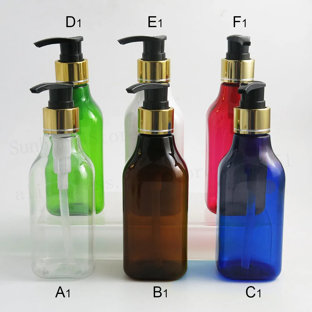 12 шт. 200 мл пустые портативные легкие дорожные ПЭТ баночки для крема ...