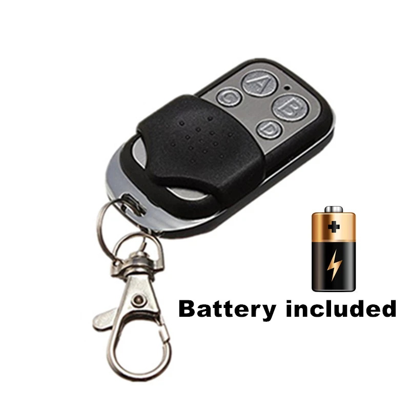 433 Mhz Rf Remote Control Copy Code Cloning Electric Gate Duplicator Key Fob Learning Garage ...