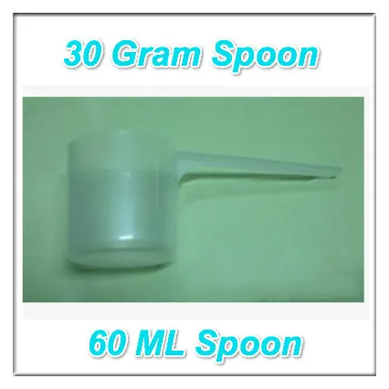 2015 Wholesale Free shipping 100pcs/lot 30 Gram Spoon Milk Transparent ...