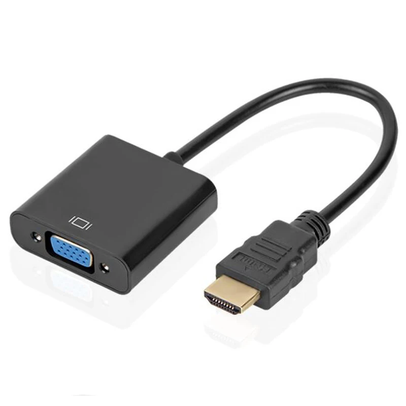 New Hdmi To Vga Adapter Cable Digital To Analog Vga Converter With