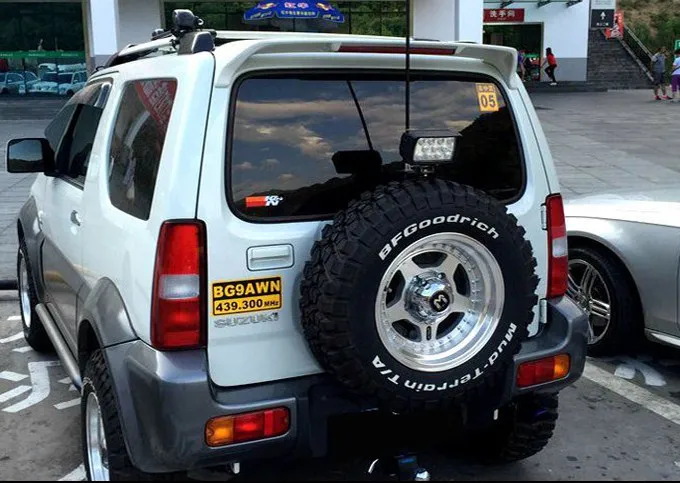Abs Rear Trunk Lid Aero Wing Spoiler For Suzuki Jimny Spoiler 2007-2016 ...