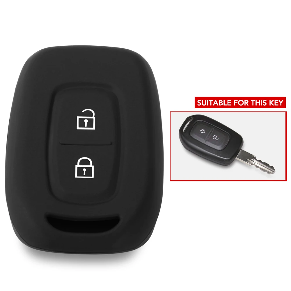 Silicone Car Key FOB for Renault Duster dacia Scenic Master Megane ...
