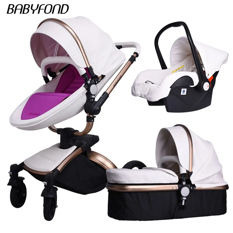 High Landscape Babyfond Carriage 360 Degree Rotate Baby Stroller 2 In 1 ...