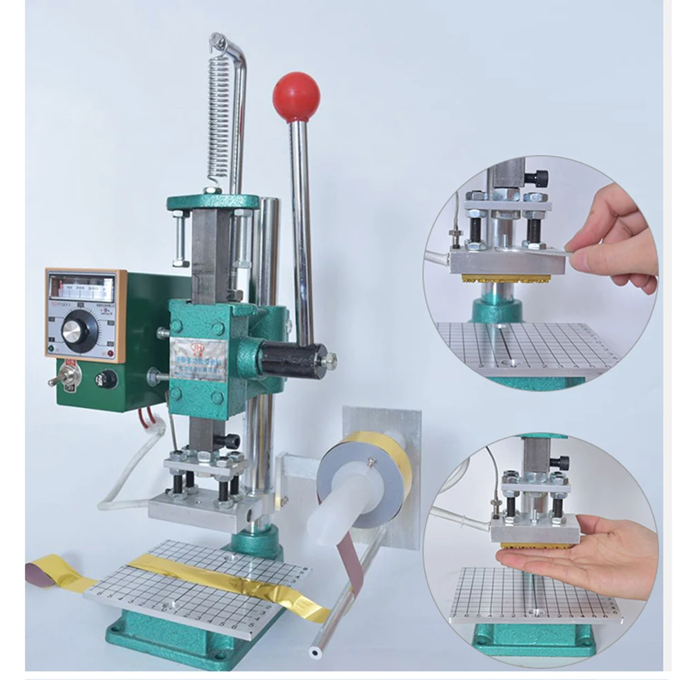 Manual-Hot-Stamping-Machine-Logo-Press-Hand-Operated-Foil-Paper ...