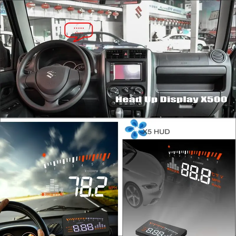 Car HUD Head Up Display For Suzuki Jimny JB43 Accessories Plug & Play ...